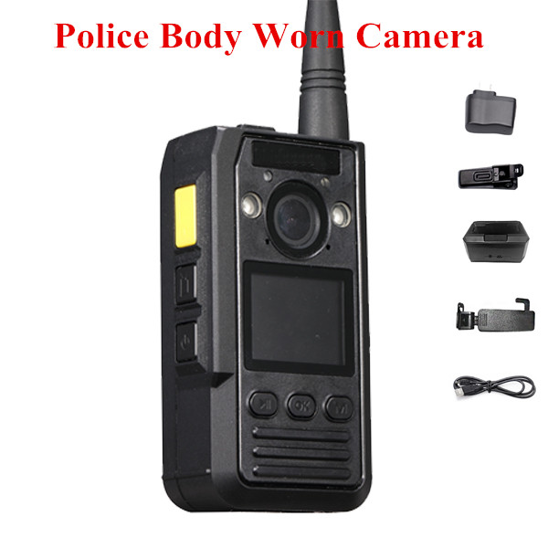 2 Way Intercom Police Body Cameras , Mini Video Camera For Security ...