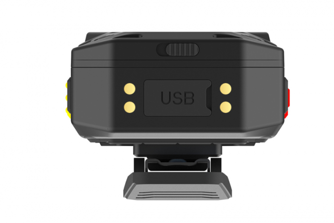 2 Inch 128GB 2MP 2800mah Mstar Chipset Police Worn Camera