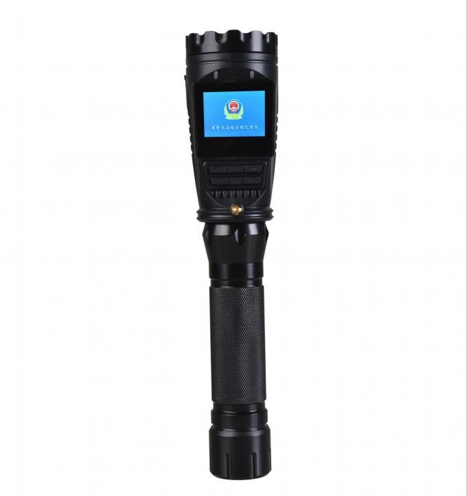 H.264 Police Security flashlight DVR Multi Functional 8000mAh Battery ...