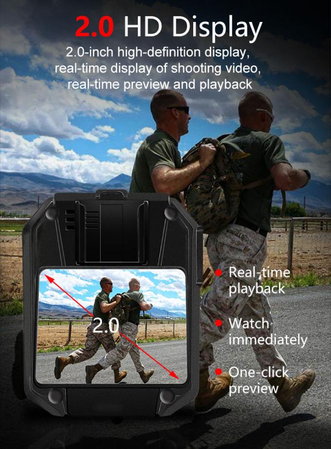 MSTAR MSC8328P Abs 1080p Police Body Camera CMOS Night Vision