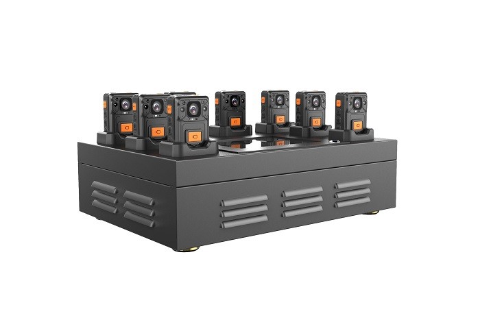 1x RJ45 Camera Docking Station Storing Video Data Security On Body ...