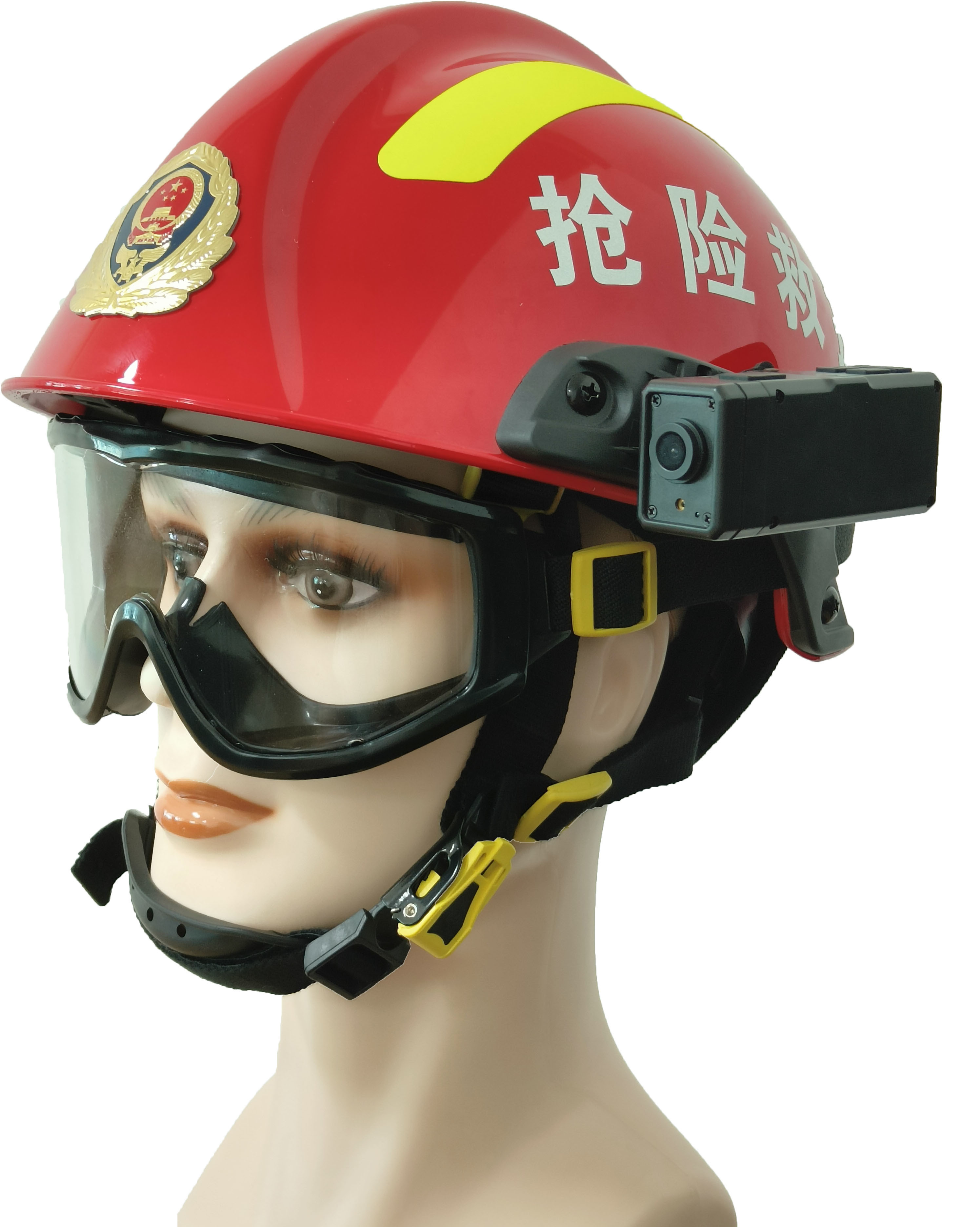 4G Smart AI Interaction Hard Hat Camera GPS Live Streaming With Command ...