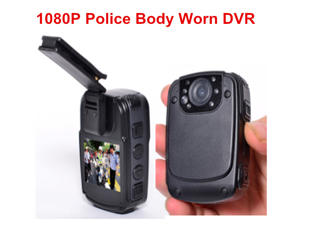 High Resolution Police Video Camera , Black Law Enforcement Body Camera