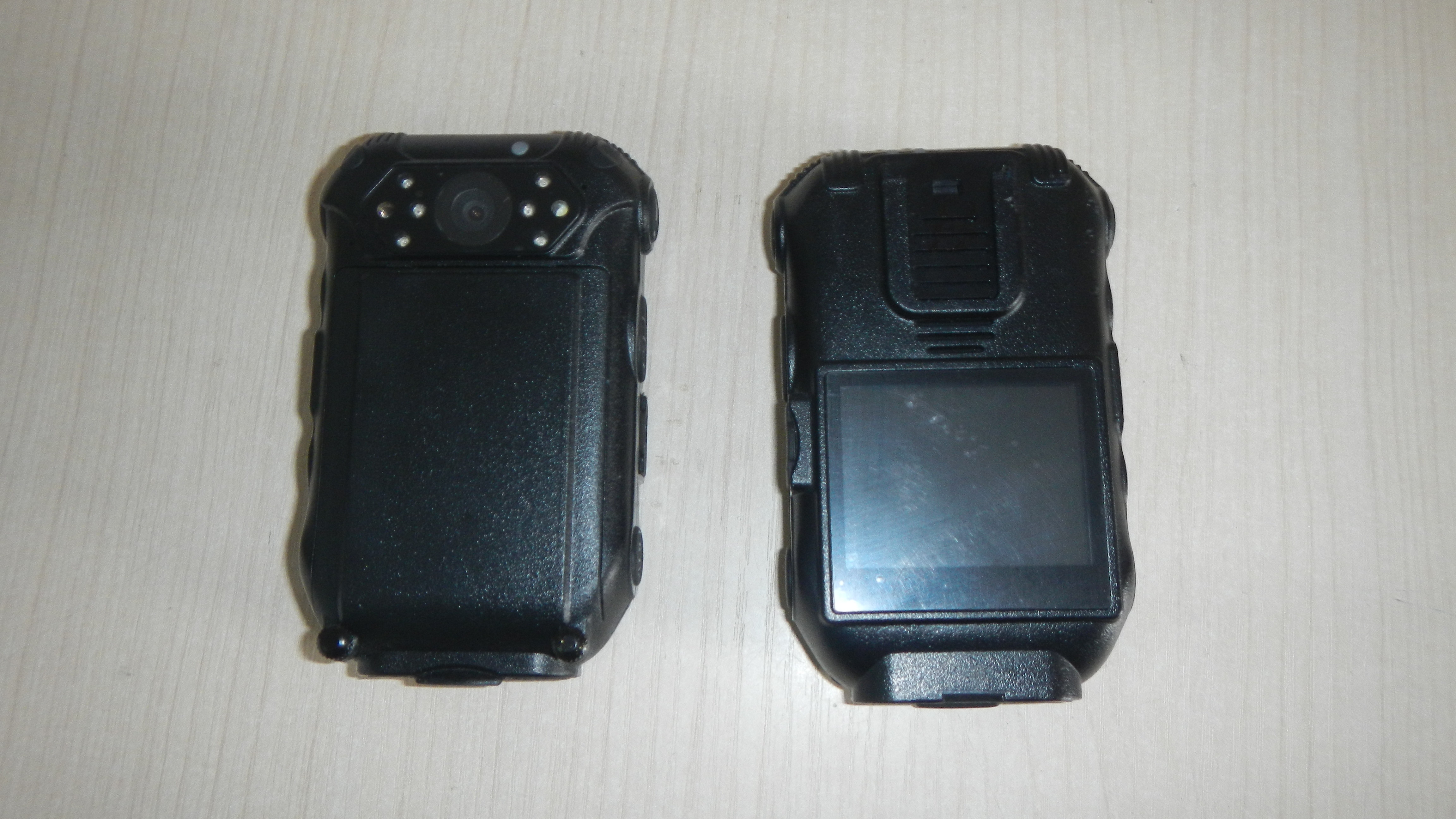 Black Infrared 4G Body Worn Camera , Android Body Camera With 2.0 Inch ...