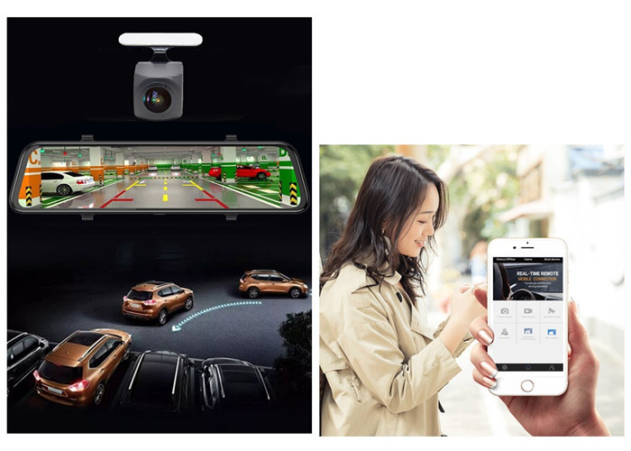 Dual Dash Camera 4G ADAS 12.0" Touch Screen With Reverse Parking View ...
